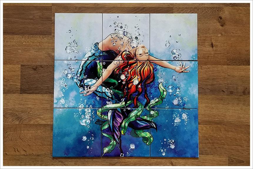 Mermaid Kitchen Backsplash Ceramic Tile Mural – iHave4Kings