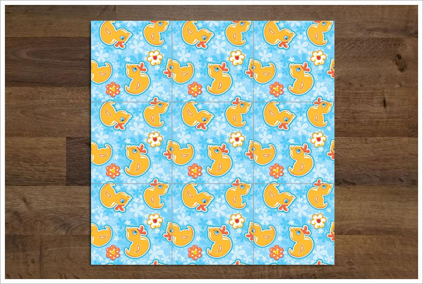 Rubber Ducky - Tile Border – iHave4Kings